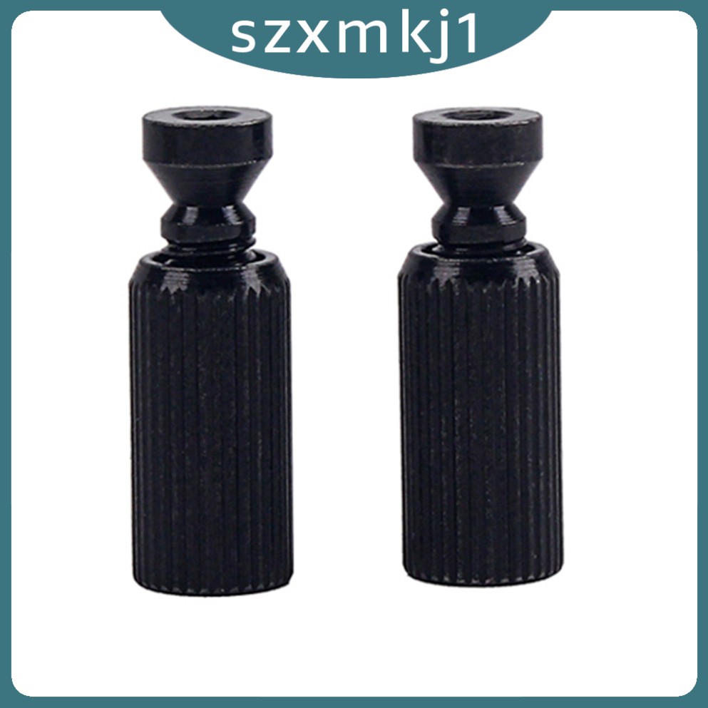 Guitar Tremolo System Bridge Stud Posts and Inserts 10mm hole, Black ...
