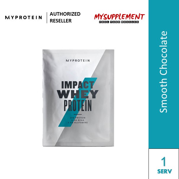 Myprotein Impact Whey Protein 25g Sample Sachet ( 1 Sachet ) | Shopee Malaysia