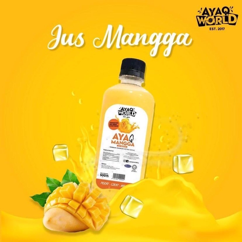 Jus Buah Sebenar by Ayaq World | Shopee Malaysia