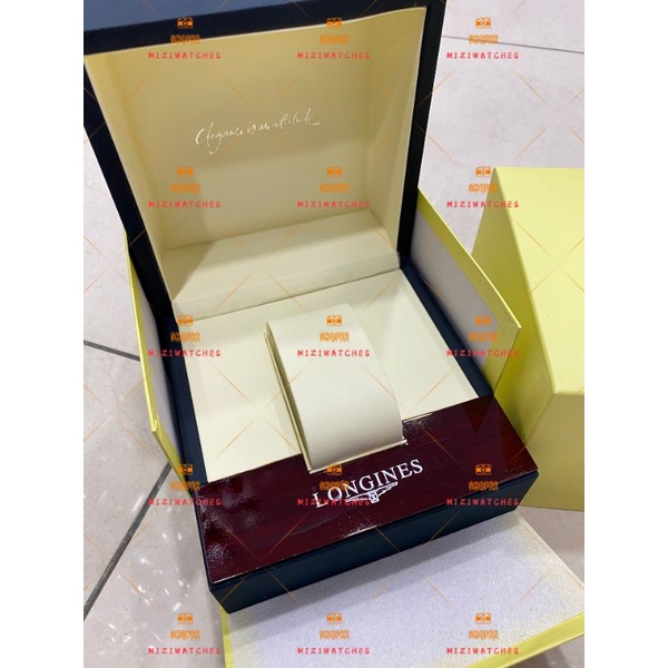 Longines Premium Wooden Leather Watch Box Jam Tangan Copi Ori 1:1 ...