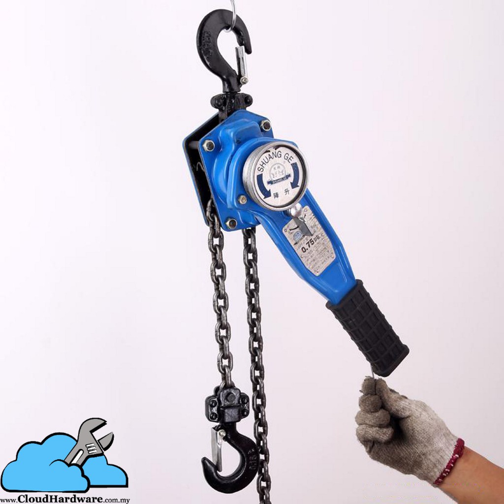 SHUANG GE Heavy Duty Lever Block 3 Ton 1.5 Meter Lever Hoist HSH-D300X1 ...