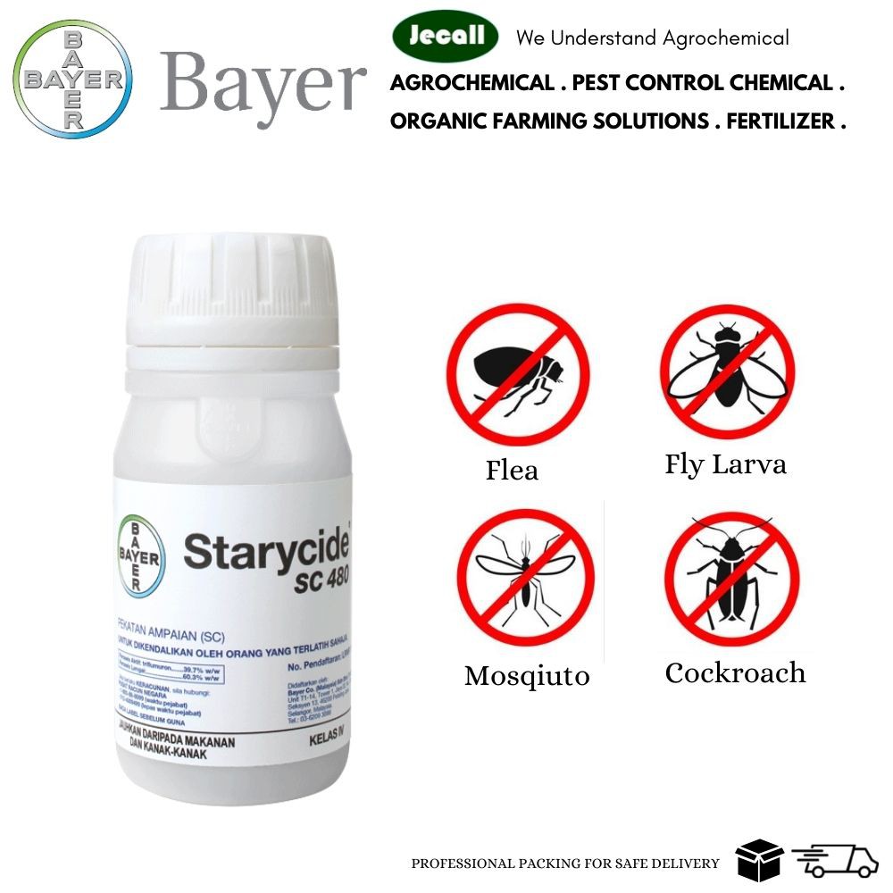 Bayer Starycide® SC480 Pest Control Solution 50ml / Triflumuron 39.7% ...