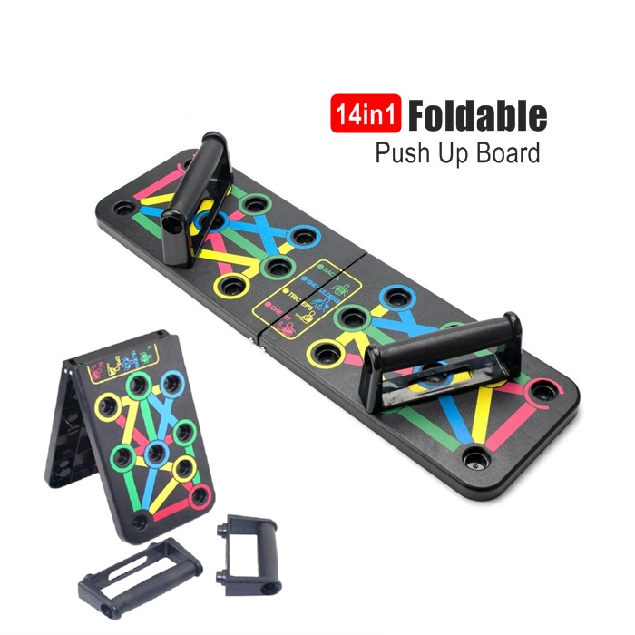 Power Press Push Up Board ~ Color-Coded Wide Push Up Board System (30 ...