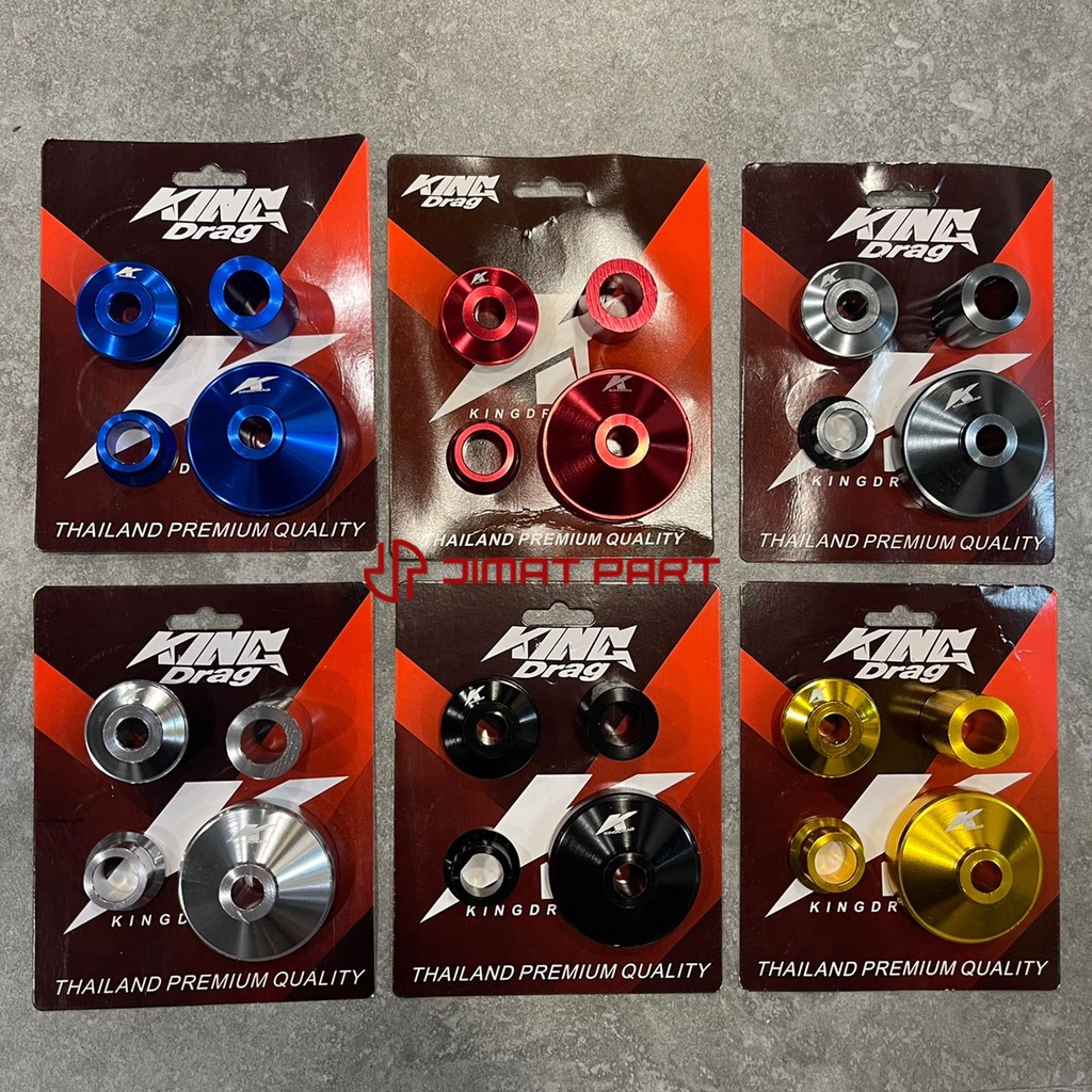 DEPAN+BELAKANG! METER BUSH KING DRAG RIM BUSH SET FRONT REAR Y15 V1 V2 ...