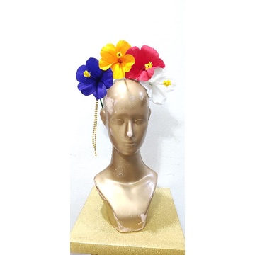 SANGGUL BUNGA RAYA WARNA BENDERA MERDEKA | Shopee Malaysia