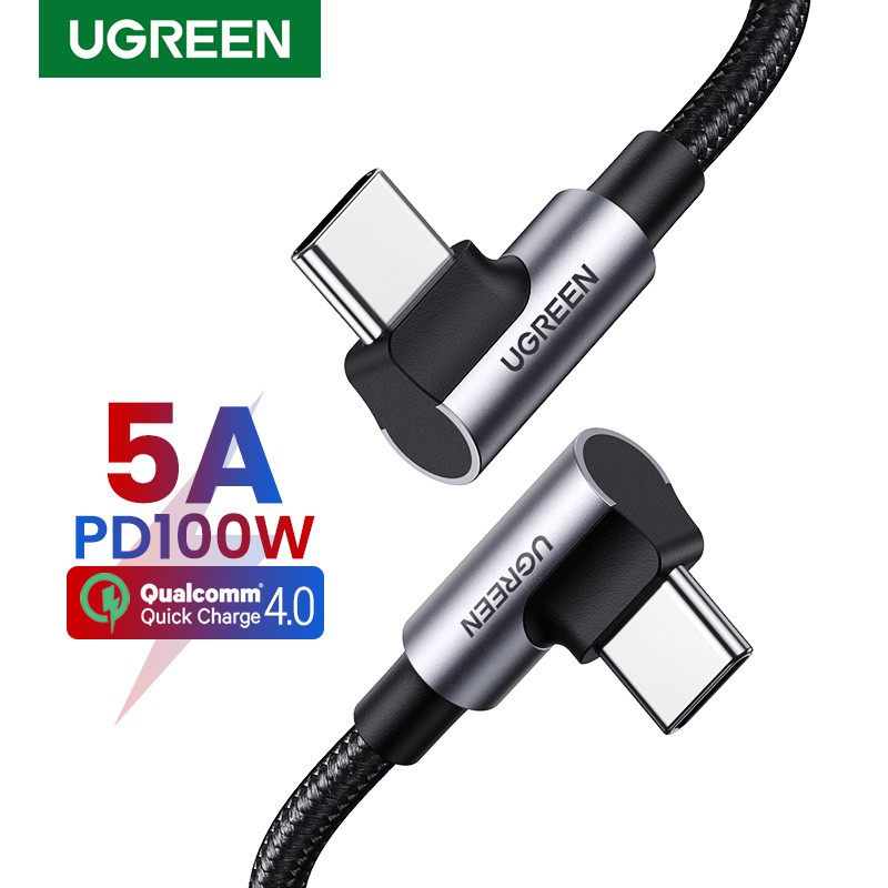 【Jackson Yee's Pick】UGREEN PD100W USB-C to USB-C Fast Charging 20V 5A Nylon Bradied Tpye C Cable ...