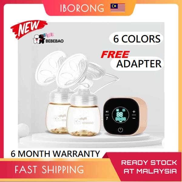 【🎁 FREE ADAPTER 】Limited NEW COLOR - ORIGINAL BEBEBAO DOUBLE ELECTRIC ...