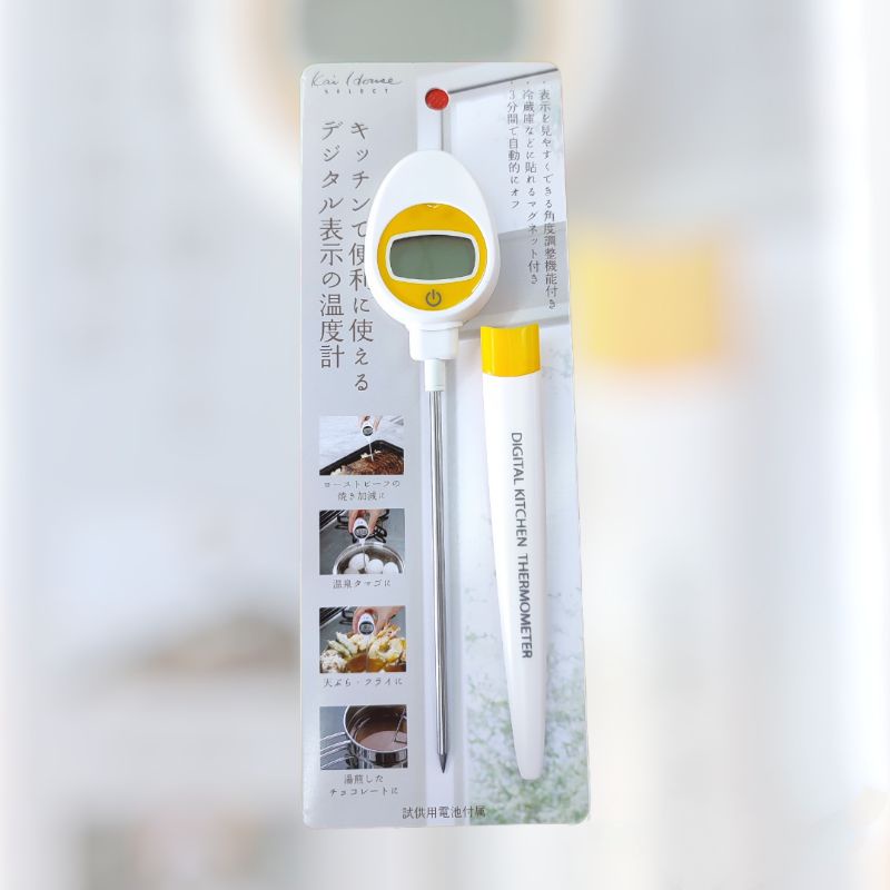 Termometer Digital Makanan dengan probe sensor keluli tahan karat ...