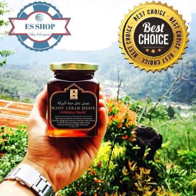 Madu Asli Habbatussauda Mesir (lebah penghisap bunga habbatussauda ...