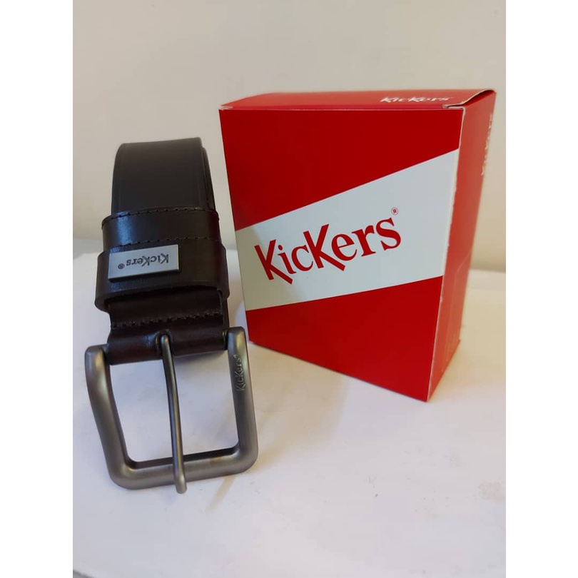 KICKERS 100% Authentic Leather Belt for Men (1KICB 86374) | Shopee Malaysia