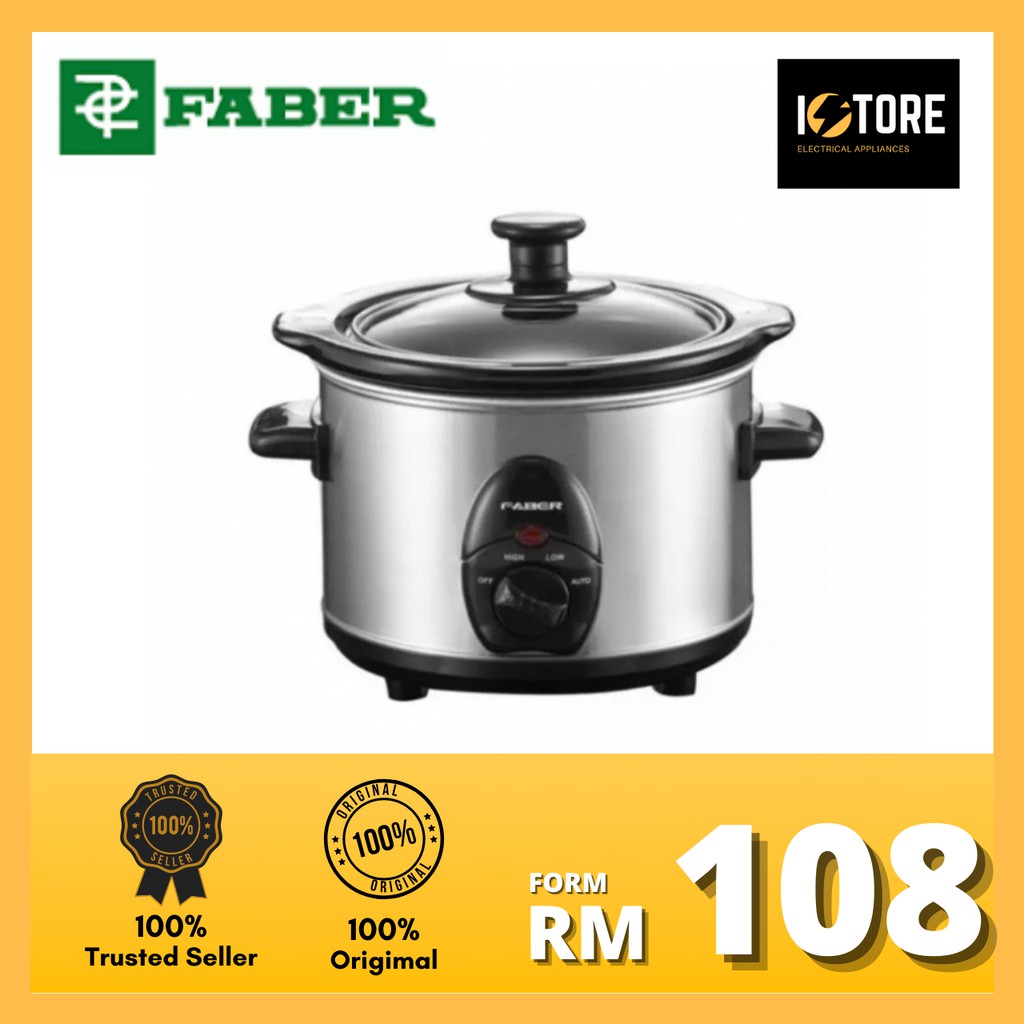 FABER Slow Cooker FSC516 ( 1.5L ) | Shopee Malaysia