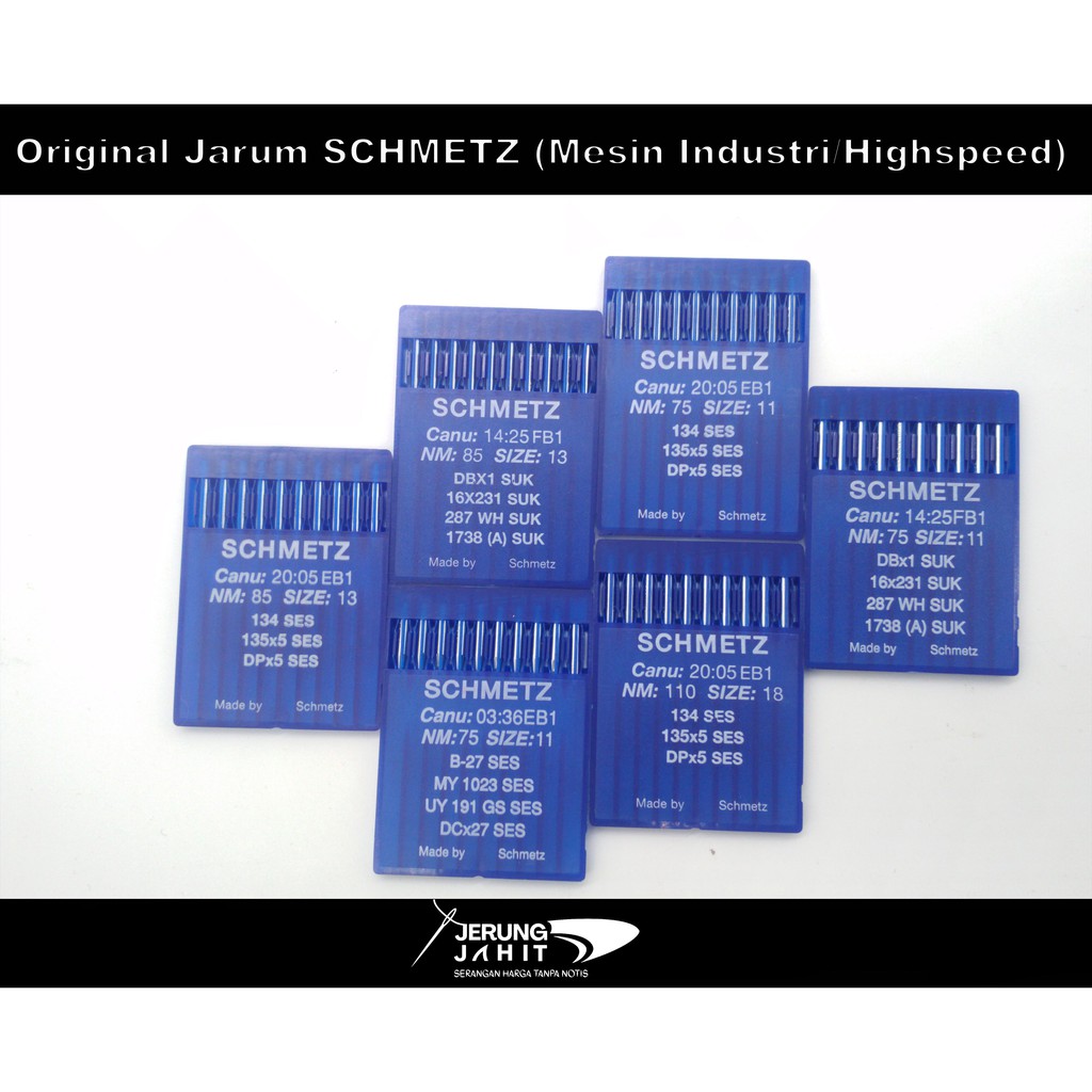Jarum Mesin/Sewing Needle (Mesin Industri/Highspeed) [Jenama Schmetz] | Shopee Malaysia