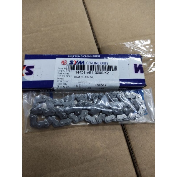 TIMING CHAIN CAM CHAIN RANTAI TIMING SYM SPORT RIDER ORIGINAL 14401-VE1 ...
