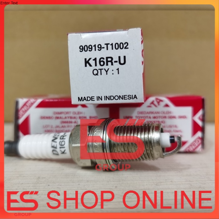 100% Original Toyota Spark Plugs - 90919-T1002 (K16R-U) | Shopee Malaysia