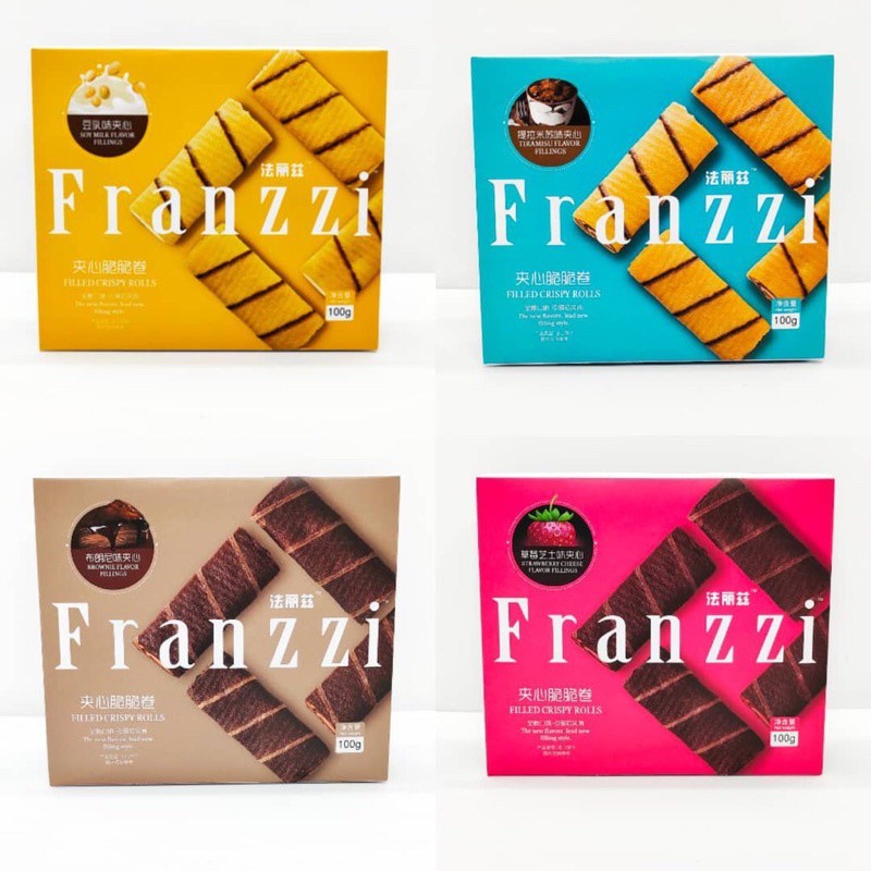 Franzzi Filled Crispy Rolls (100G) | Shopee Malaysia