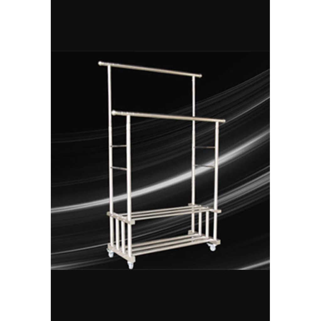 JHD ADX 1040 Fully Stainless Steel Clothes Hanger | Shopee Malaysia