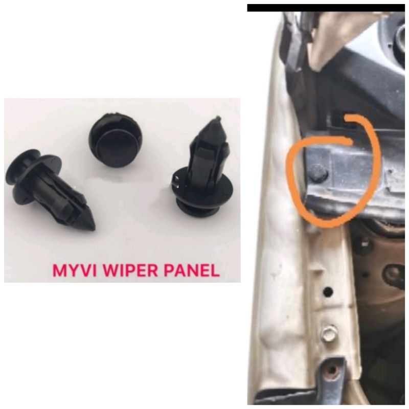 Perodua Myvi/azla wiper panel Clip (oem) | Shopee Malaysia