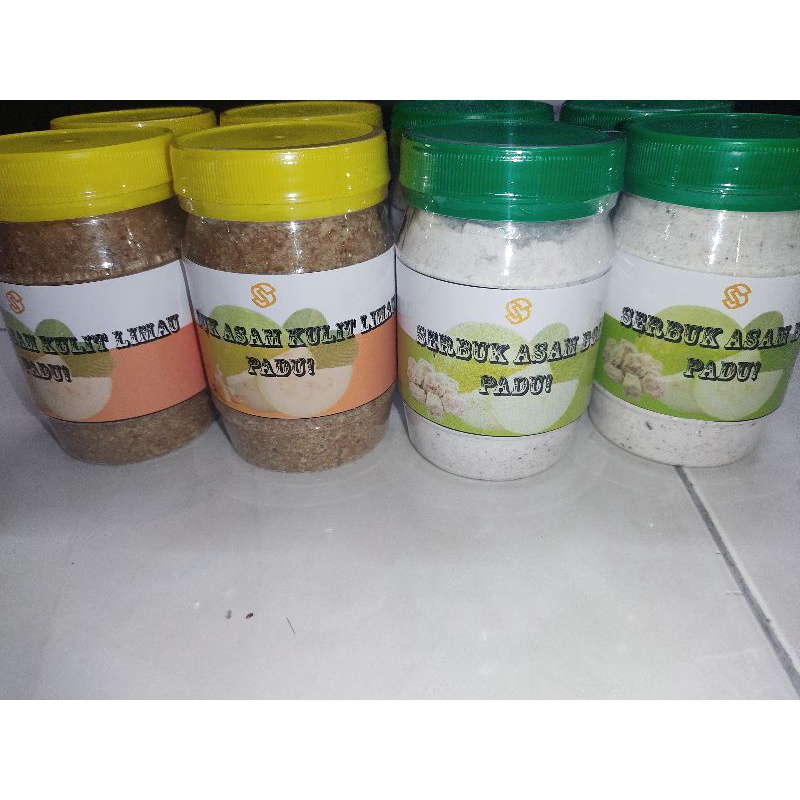 READY STOCK 🔥SERBUK ASAM BOI/SERBUK KULIT LIMAU/COLEK BUAH-BUAHAN ...