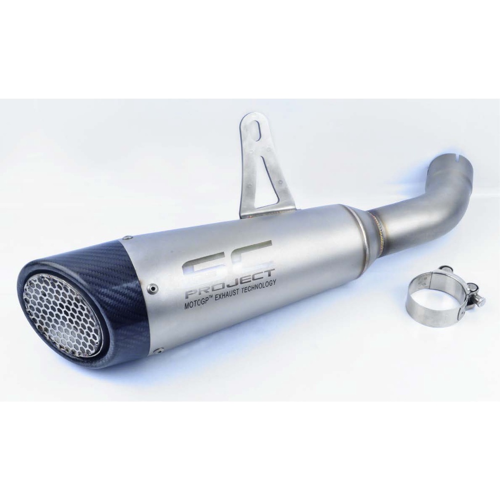 KAWASAKI Z900 EXHAUST MUFFLER SLIP ON SC TITANIUM Z 900 SC PROJECT ...