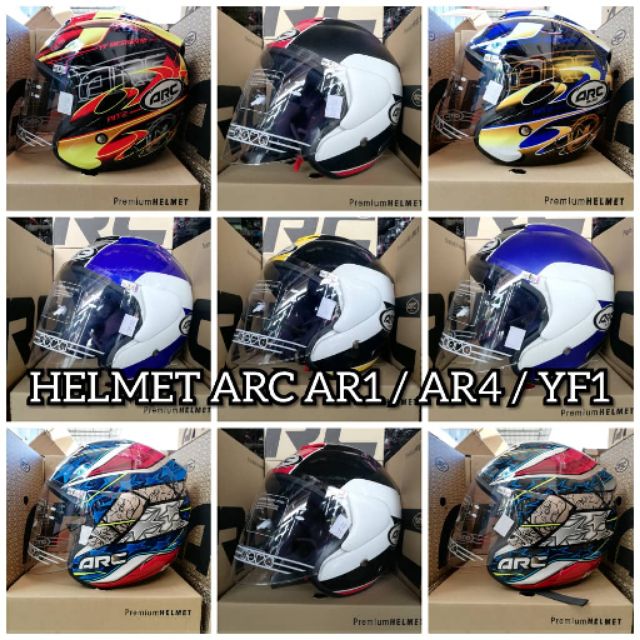 HOT ITEM!!!100% ORIGINAL HELMET ARC AR1 / HELMET ARC AR4 / HELMET ARC ...