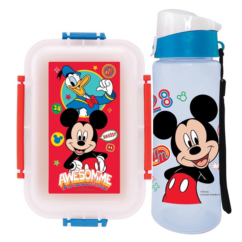 Disney Mickey Lunch Box Set | Shopee Malaysia