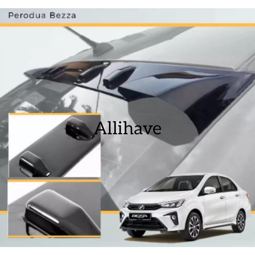Perodua Bezza 2016-2025 Rear Roof Spoiler | Shopee Malaysia