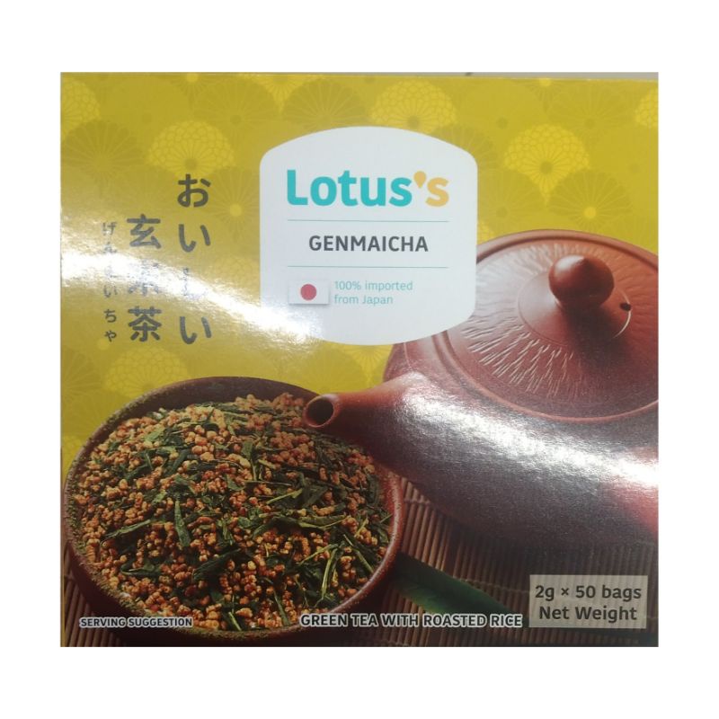 Lotus's Sencha /Genmaicha /Hojicha (50 bags) | Shopee Malaysia