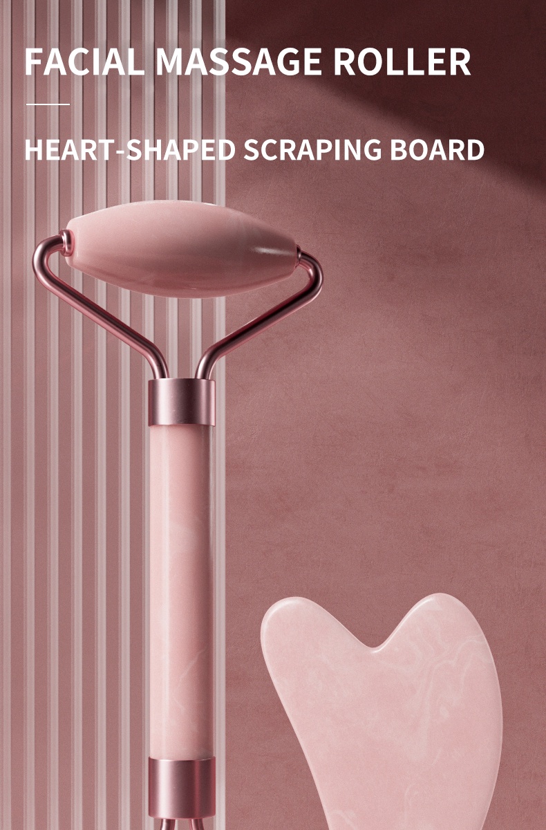 MAANGE Facial Massage Roller Heart-shaped Scraping Board | Shopee Malaysia