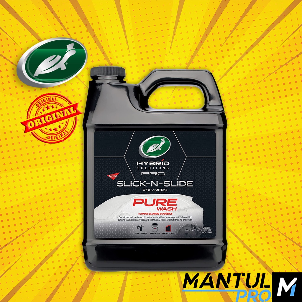 Turtle Wax Hybrid Solutions Pro Slick & Slide Pure Wash, 64 oz | Shopee Malaysia