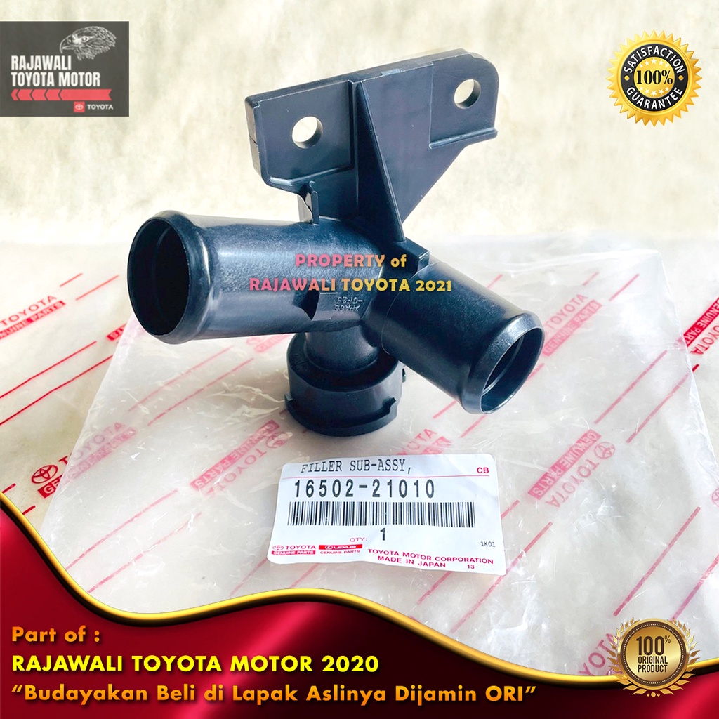 Water Pipe Filler Bypass Radiator Yaris IST, Sienta NCP85, VITZ & Scion ...