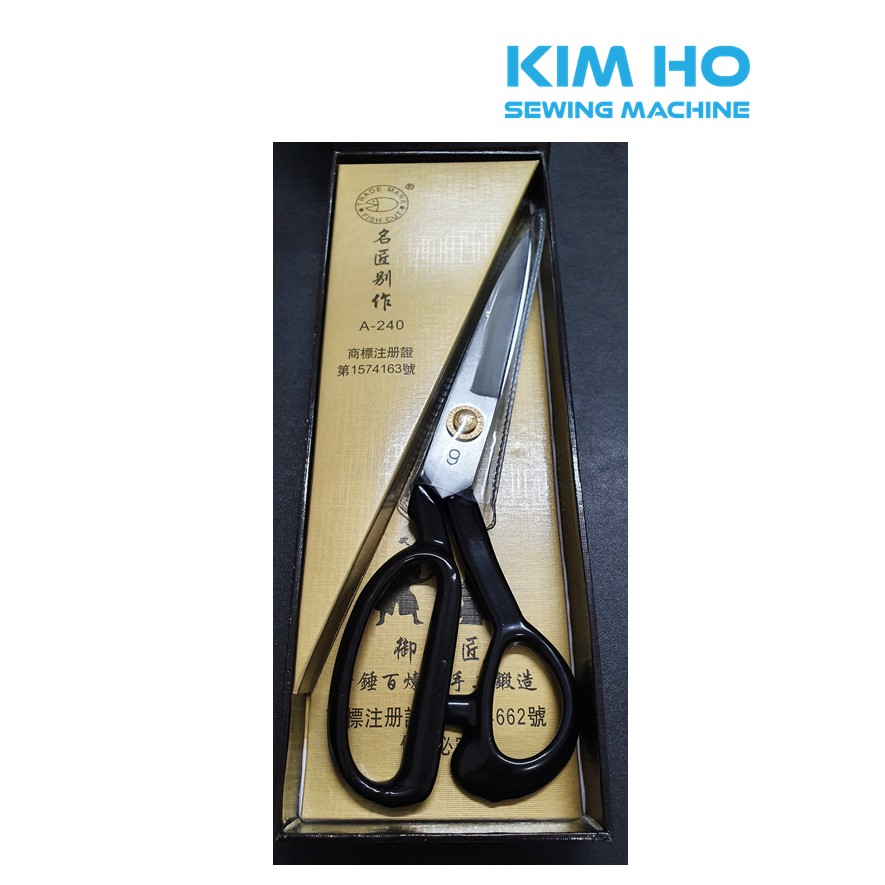 GUNTING KAIN SAIZ 9'' FISHCUT CAP IKAN | Shopee Malaysia