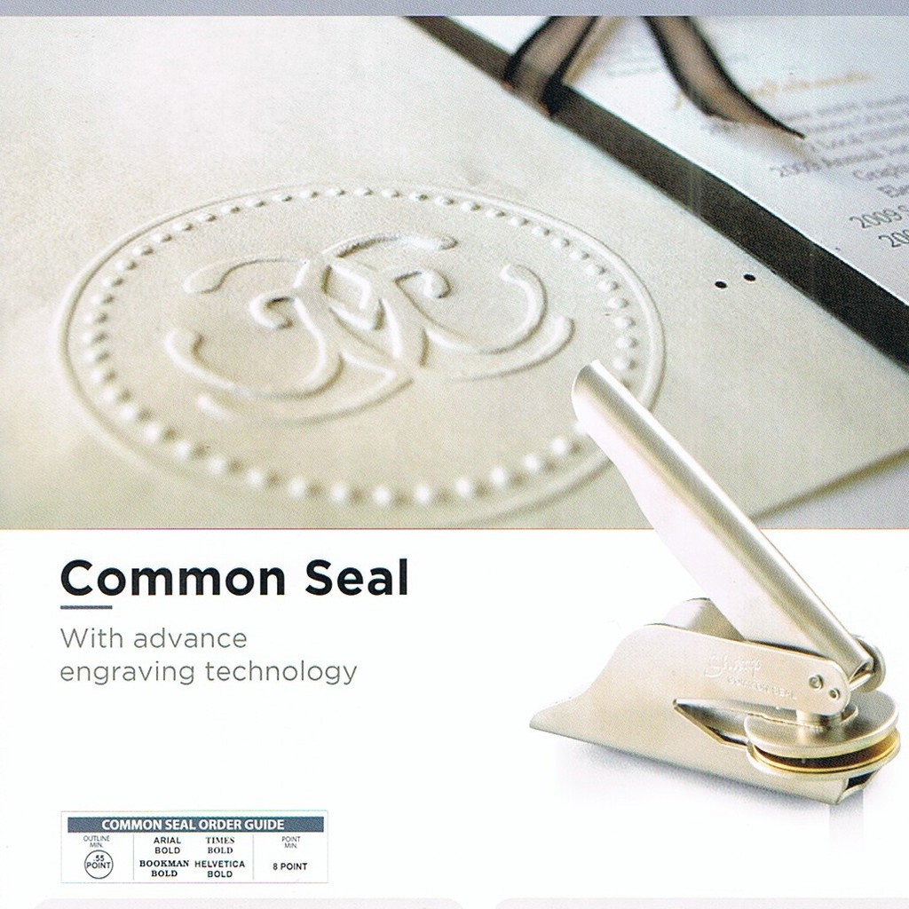 Common Seal (Pocket Seal) - Sangat mudah disimpan - boleh masuk poket ...
