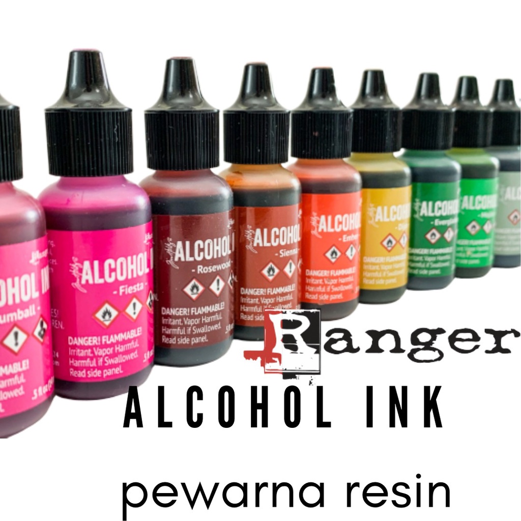 Ranger Alcohol Ink Resin Dye | Shopee Malaysia