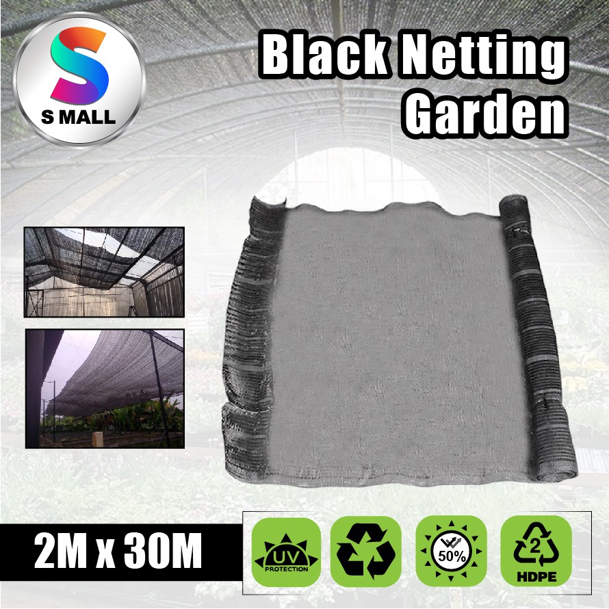 S MALL SUNSHADE THAILAND ORCHID NETTING GARDEN (ROLL) 50% COVERED (2M X ...