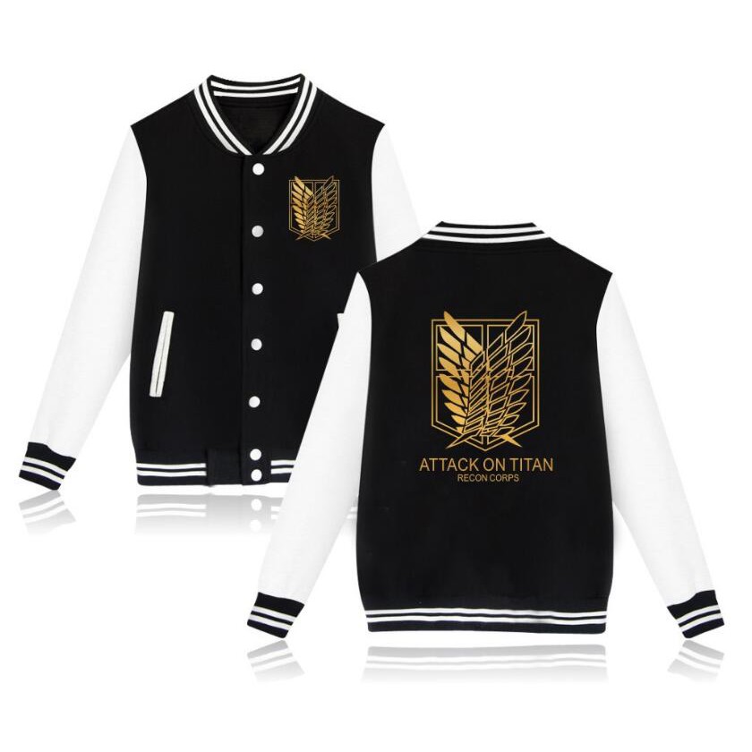 Attack On Titan Shingeki No Kyojin Survey Corps Eren Jacket Casual ...