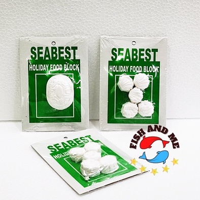 HOLIDAY FOOD SEABEST FOOD BLOCK SEABEST Weekend Food Block For Aquarium ...