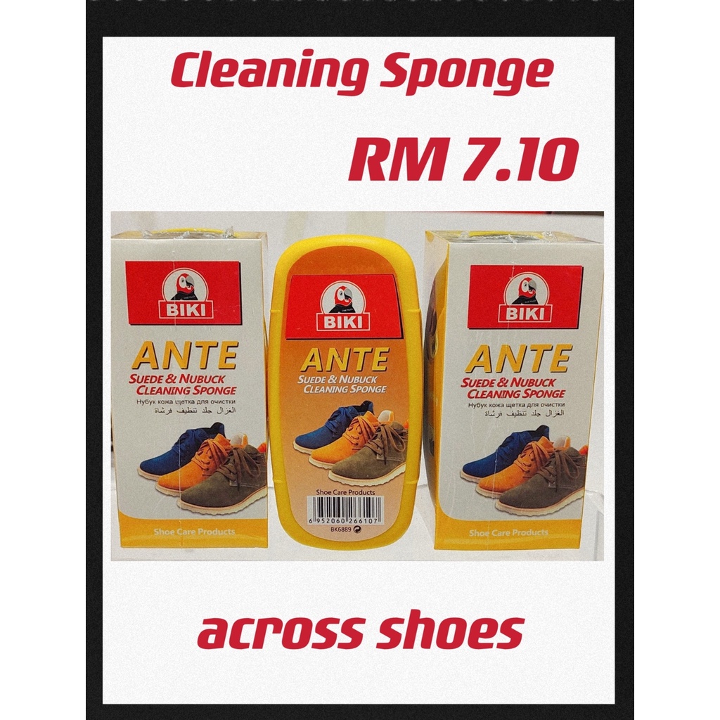 🔥Ready Stock🔥 BIKI ANTE Suede & Nubuck Cleaning Sponge AP-688 | Shopee ...