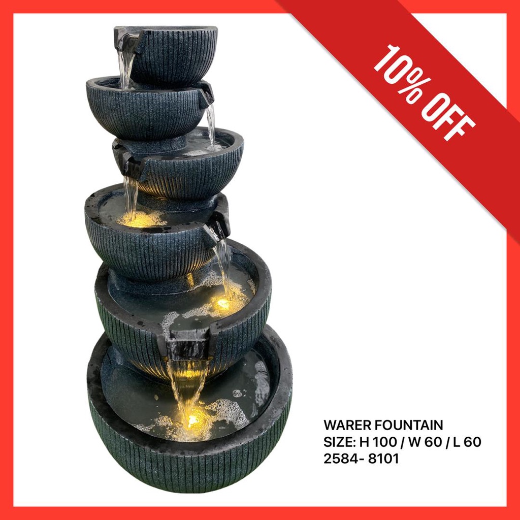SWS-8101:WAP - FIBRE WATERFALL DECO/WATER FOUNTAIN(SLS-JH19205 ...