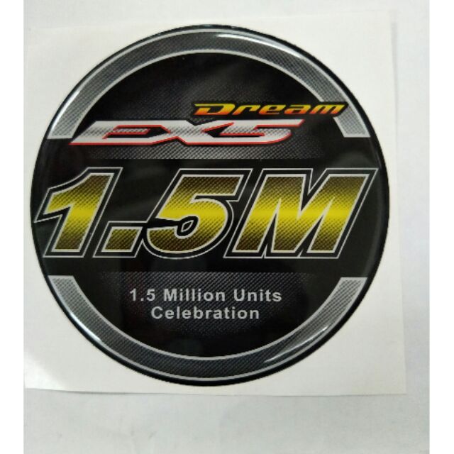 STICKER 1.5M / 1.5 MILLION / STICKER TIMBUL | Shopee Malaysia