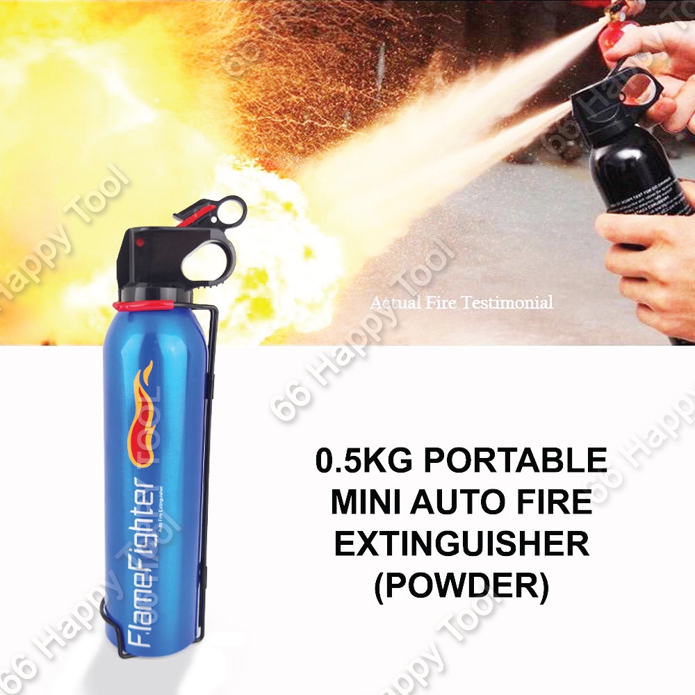 Portable Car/Home 0.5KG FlameFighter Mini Auto Fire Extinguisher ABC Automotive Household Ready ...