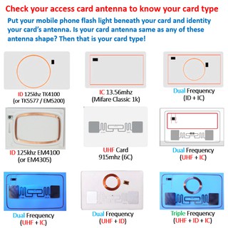 Access card copier duplicator ID 125khz RFID cloning handheld device ...