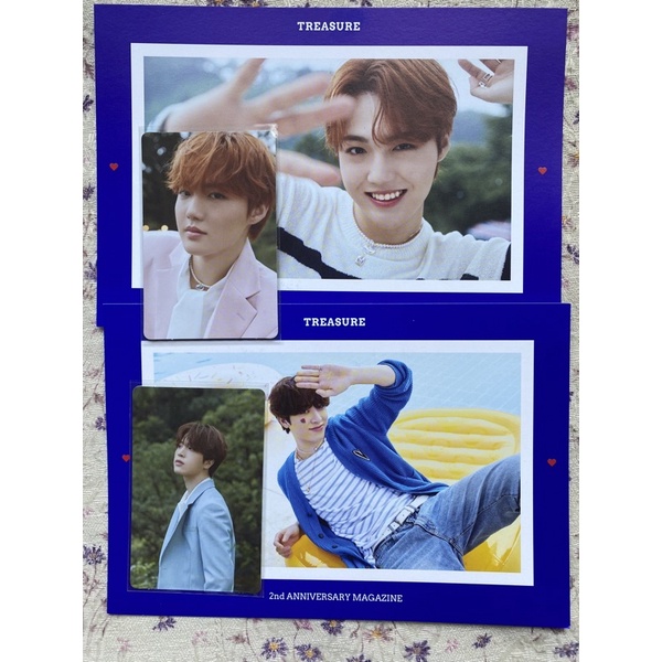 TREASURE 2nd ANNIVERSARY MAGAZINE LOOSE PHOTOCARD | Shopee Malaysia