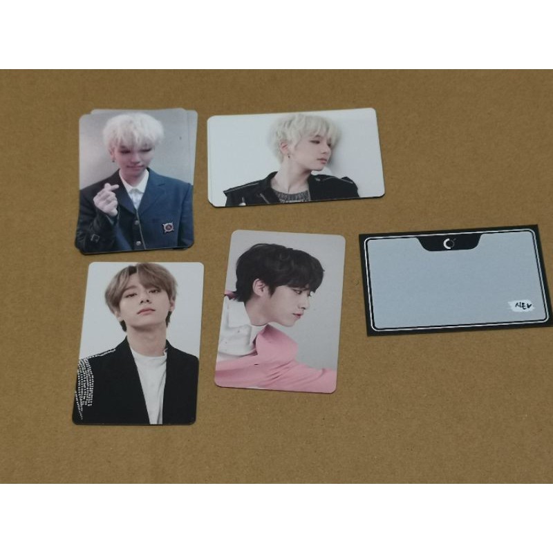 ONEUS 1st Mini Album [LIGHT US] Photocard & Scratch Message Card ...