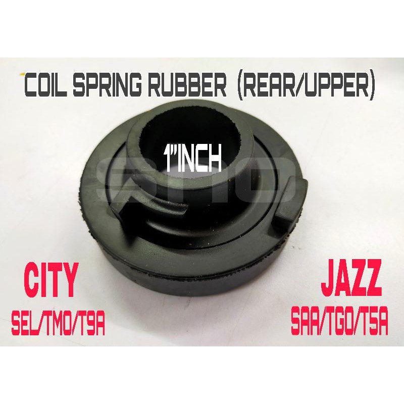 COIL SPRING RUBBER REAR UPPER 1 INCH HONDA CITY SEL TMO T9A JAZZ SAA ...