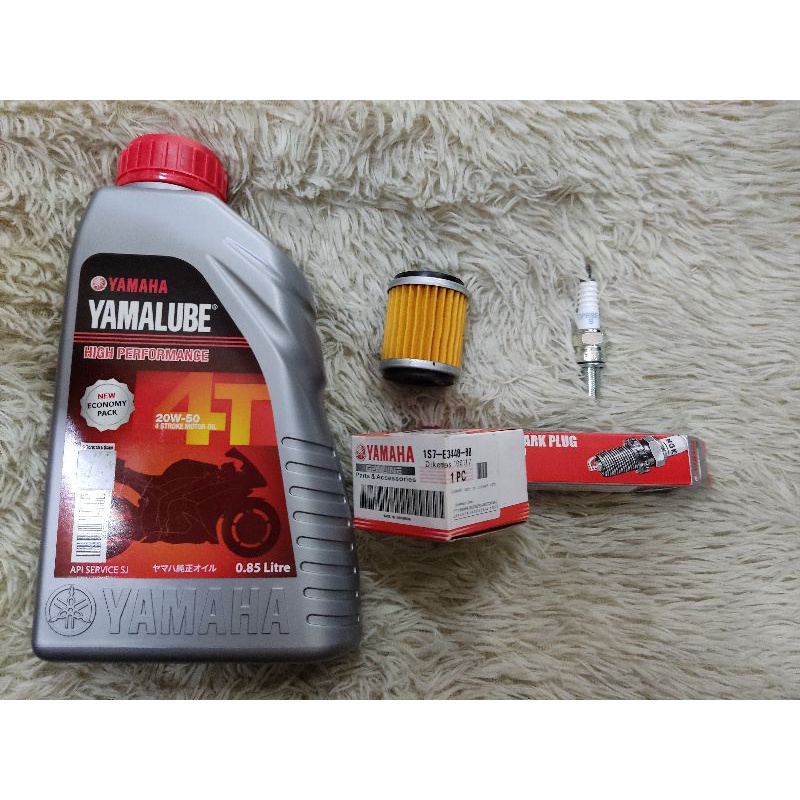 YAMALUBE ENGINE OIL 4T 20W50 MINYAK HITAM OIL FILTER PENAPIS MINYAK ...