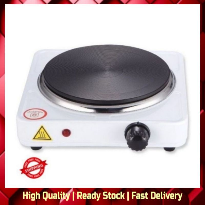 Dapur Elektrik Mini / Electric Stove Burner Cooking Warmer Food 1000W ...