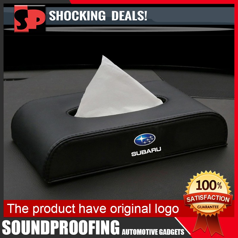 Leather Car Tissue Box Holder For Subaru | Shopee Malaysia