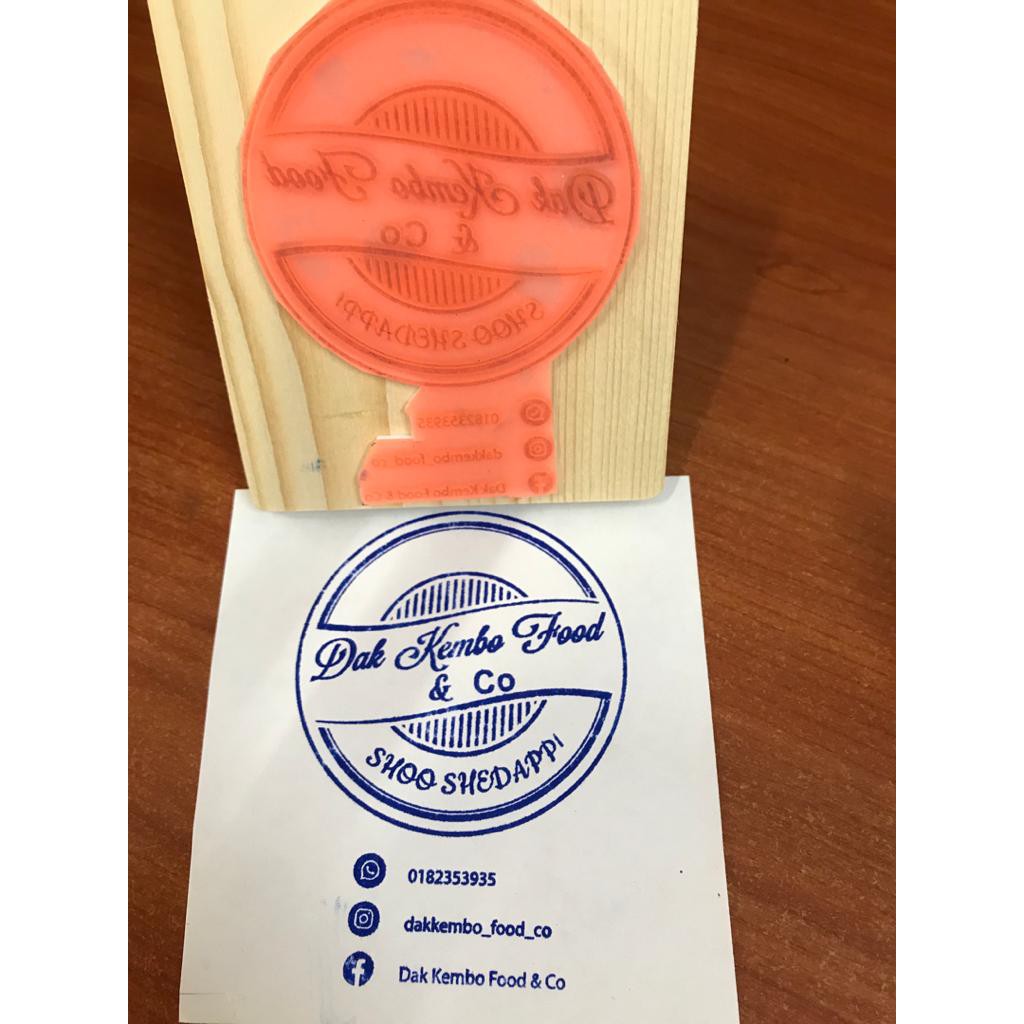 JK Stamp WOOD COP KAYU,COP KOTAK PRODUK WOOD CUSTOM MADE EXTRA LARGE ...