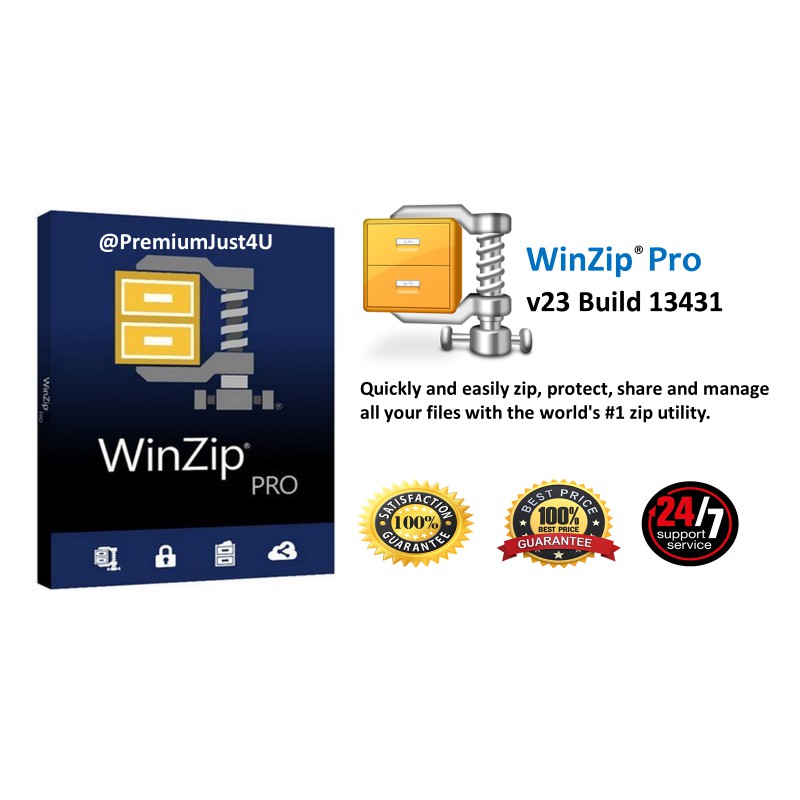 (Windows) WinZip Pro v23 2019 (Full Version) | Shopee Malaysia