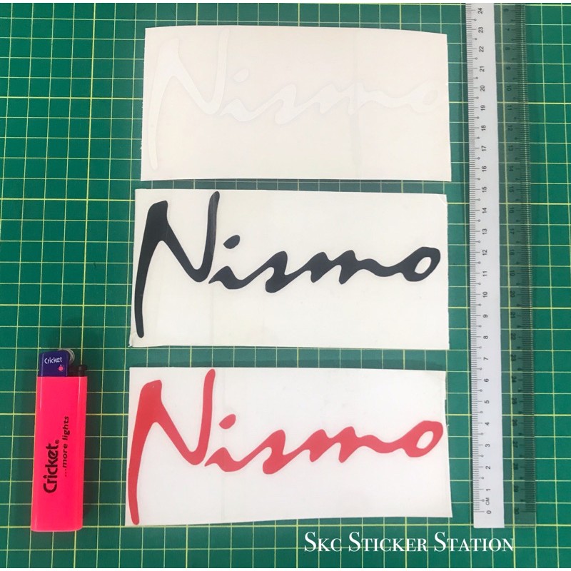 Nismo Sticker Cutting Designs #nismo #nissan | Shopee Malaysia